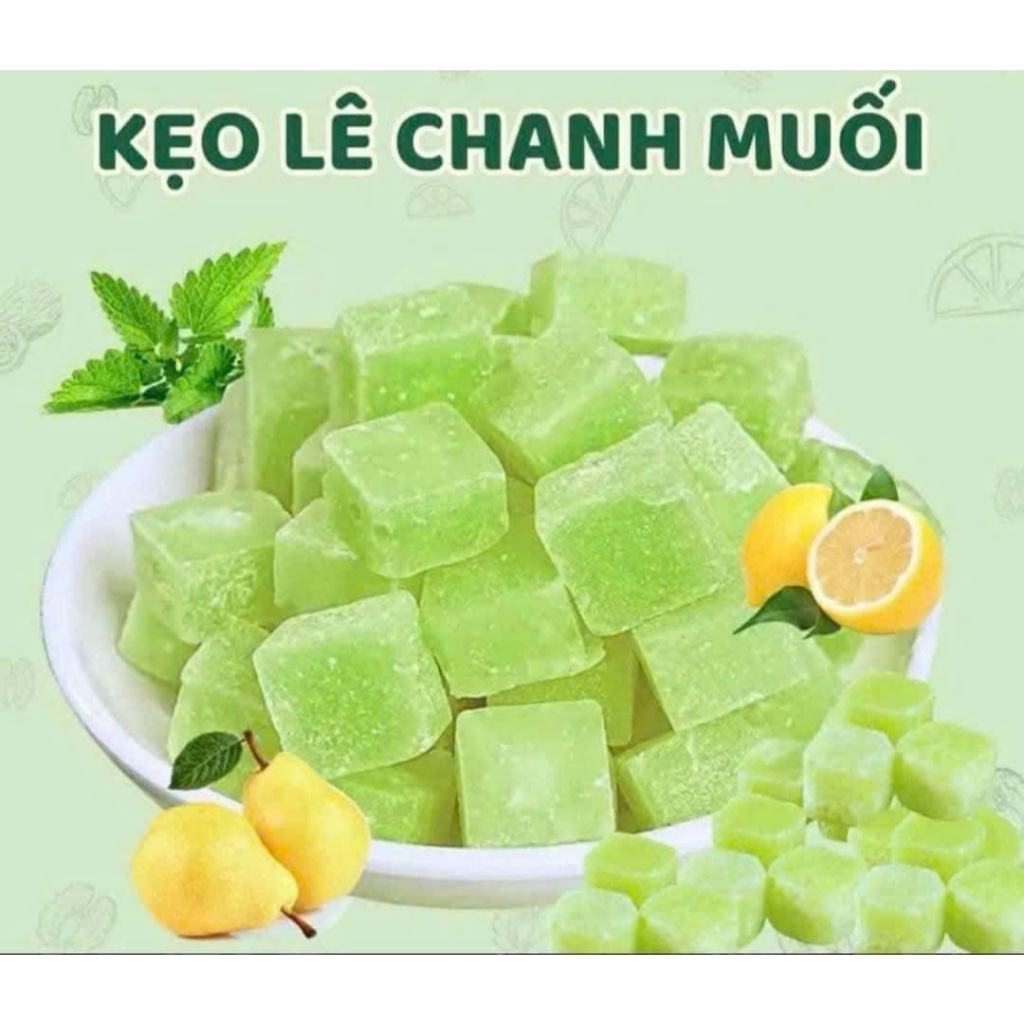 500g LE LEMON CANDY SEA SALT MINT AN COFFEE COOL THROAT | Shopee Singapore
