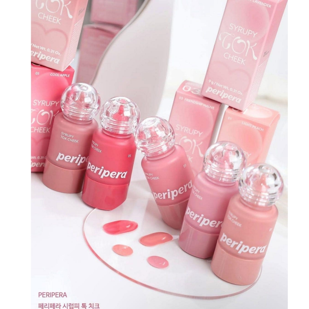 Peripera syrupy tok cheek cream blush (new) | Shopee Singapore