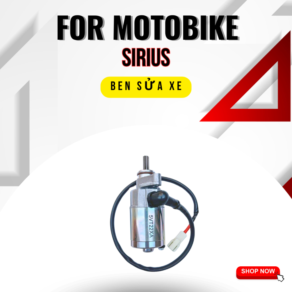 Sirius motor starter motor starter motor | Shopee Singapore