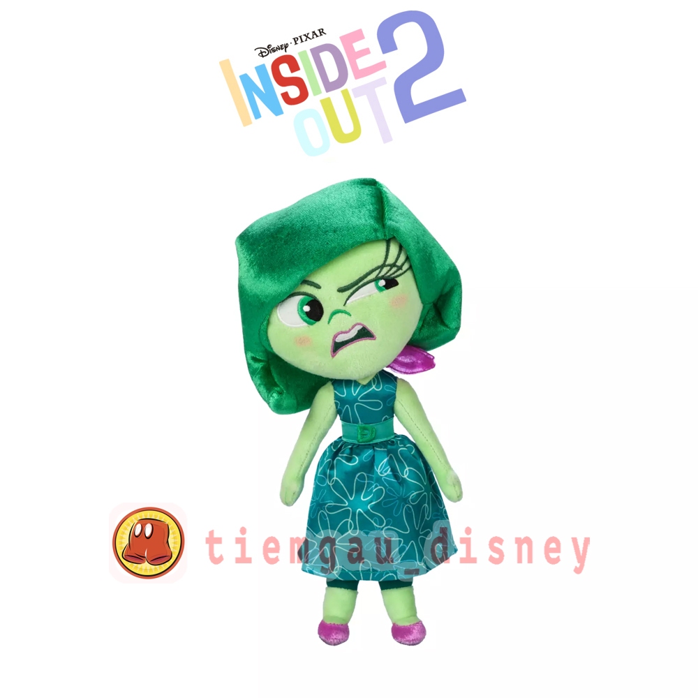 INSIDE OUT 2 Teddy Bear Boring Emotions (Disgust) - Genuine Disney ...