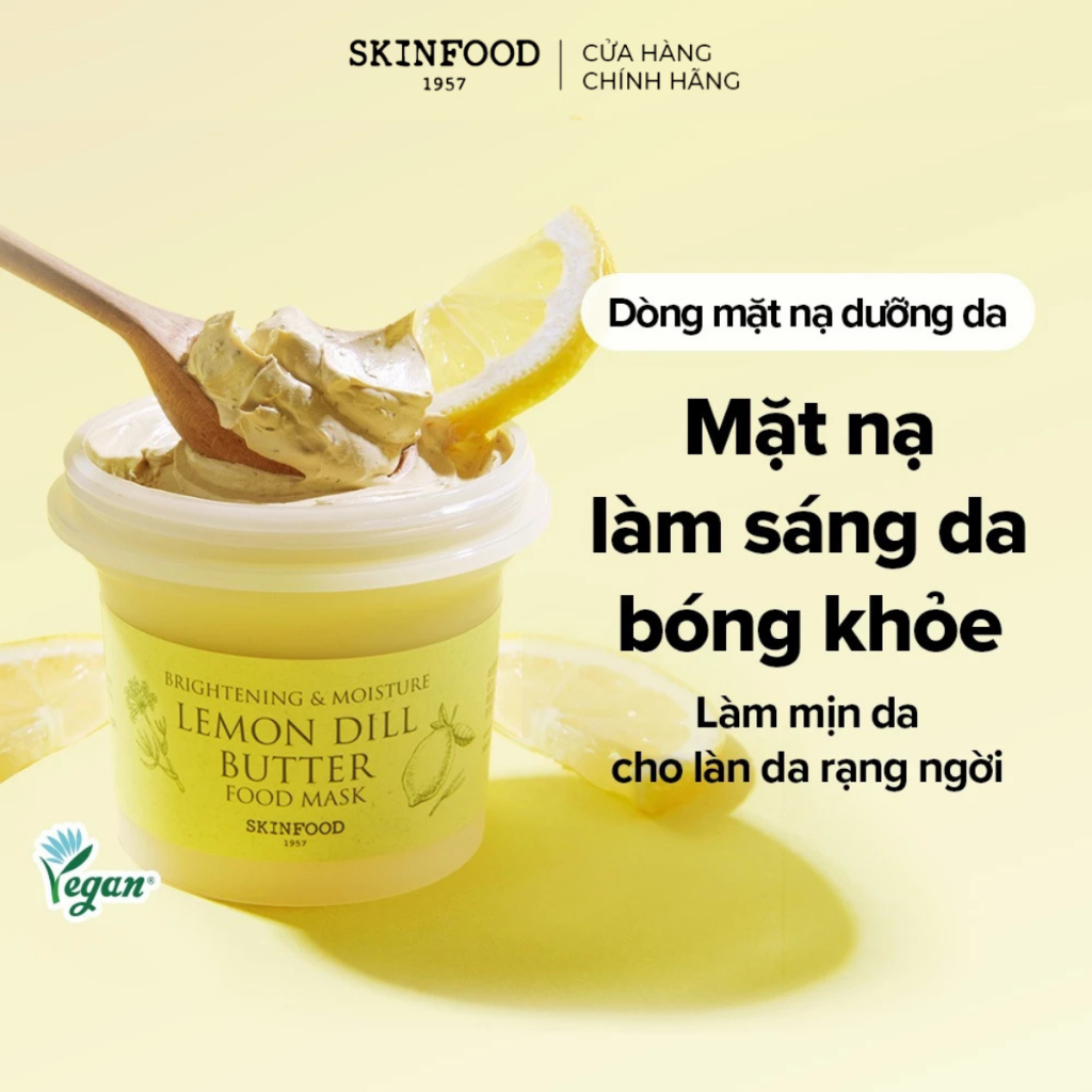Skinfood Lemon Dill Food Mask Skin Brightening Lemon Dill Food Mask ...