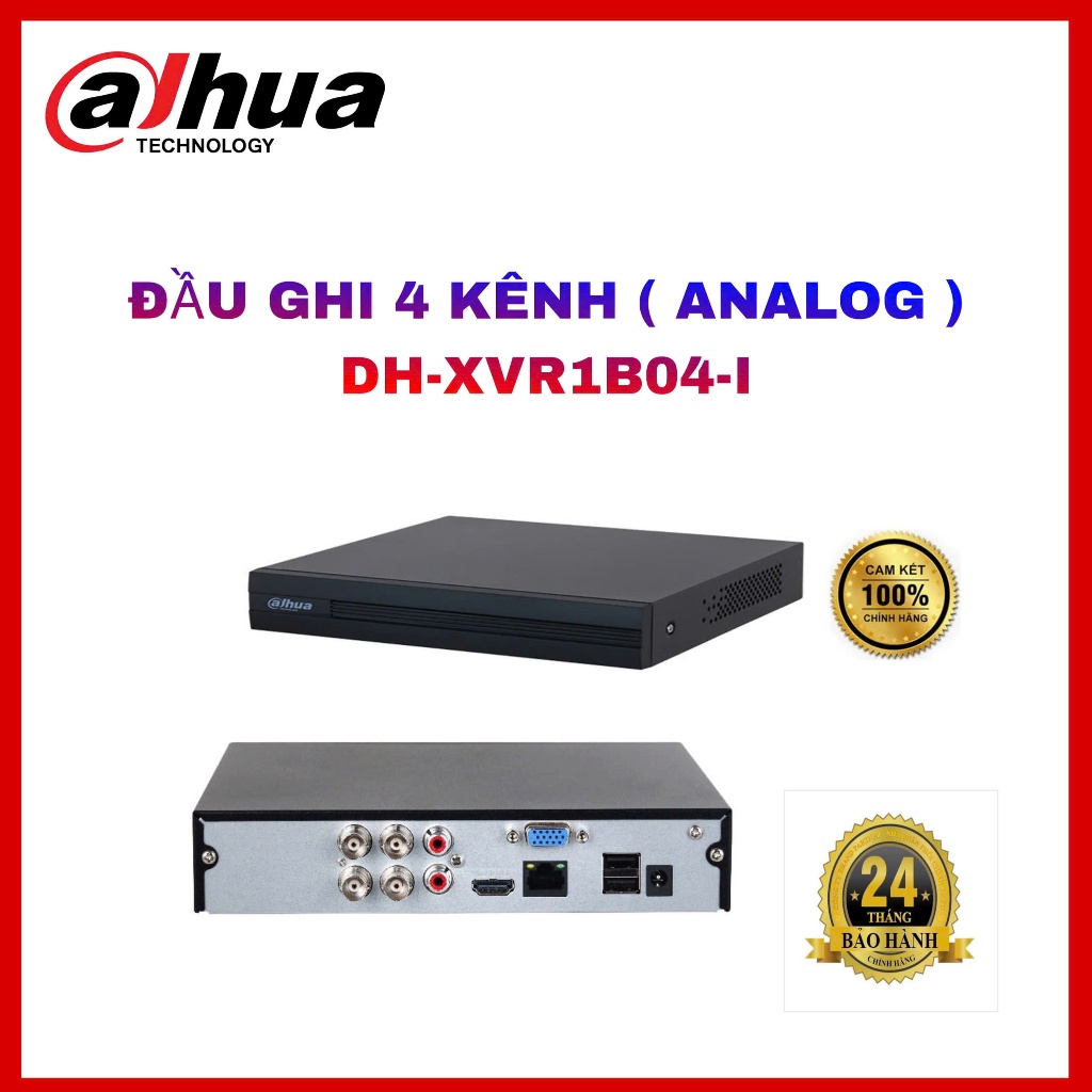Dahua DH-XVR1B04-I 4-channel HDCVI recorder | Shopee Singapore