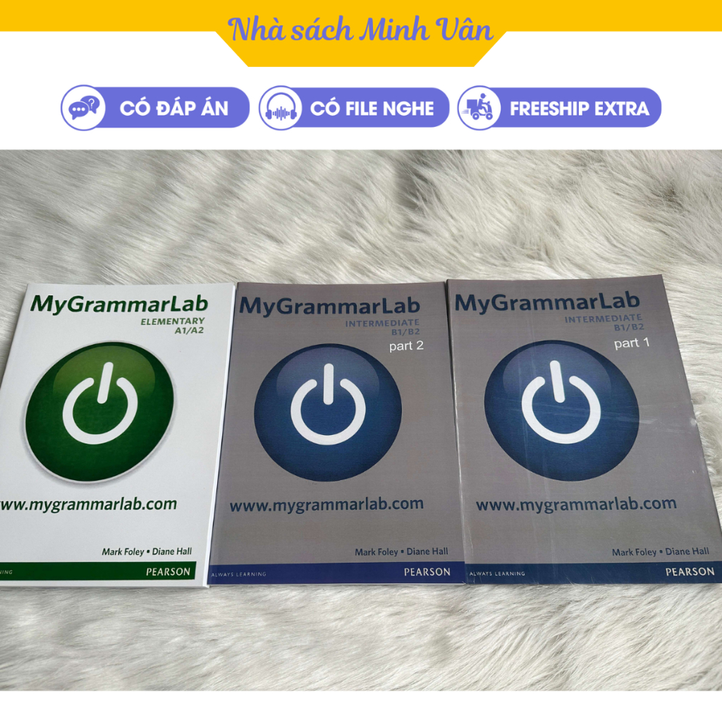 Book - My Grammar Lab A1/A2 and B1/B2 - with answer file - color ...