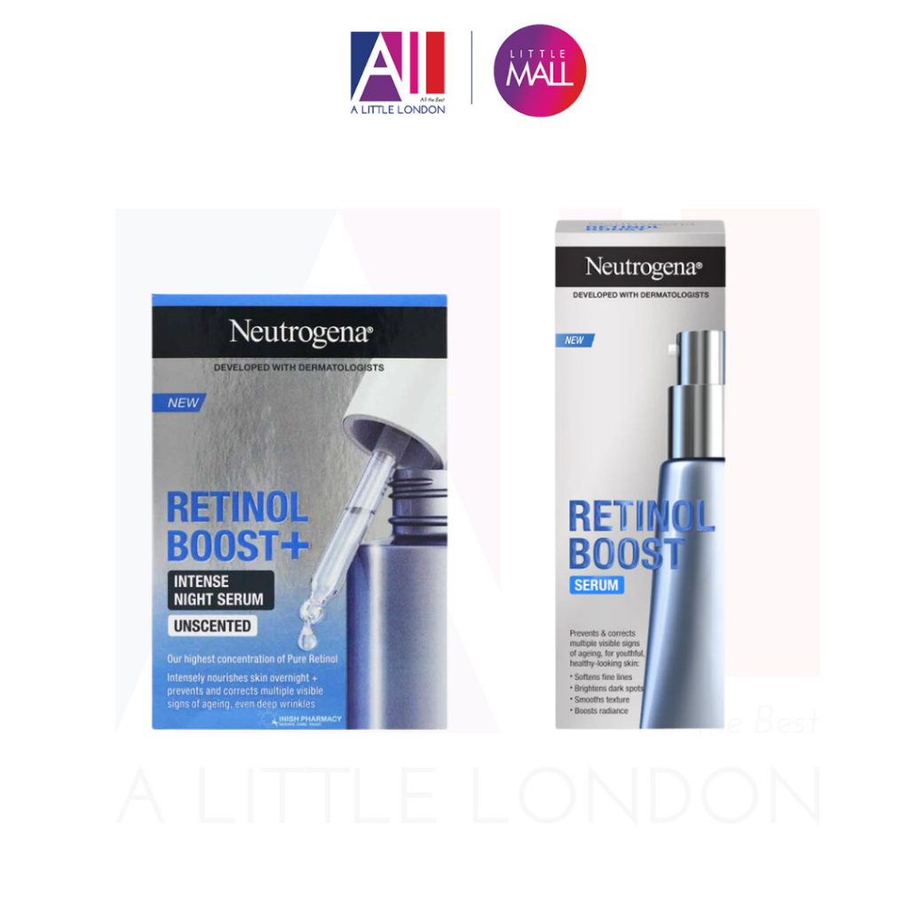 Neutrogena Retinol Boost / Intense Night Unscented Serum 30ml (British ...