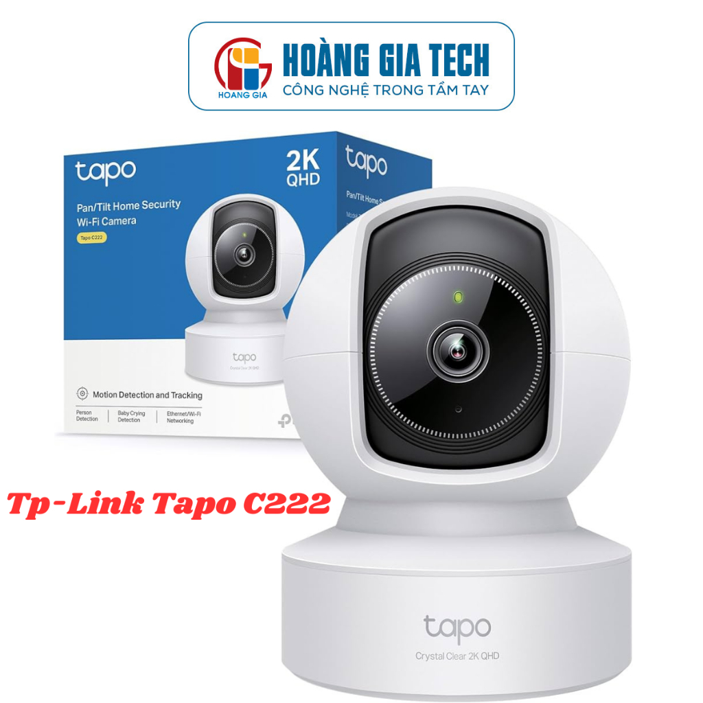 Tp-link Tapo C222 Wifi Camera - 4MP QHD Resolution, Genuine Tplink ...