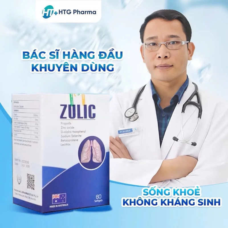 Zulic lung tonic to increase resistance imported from Australia - 60v ...