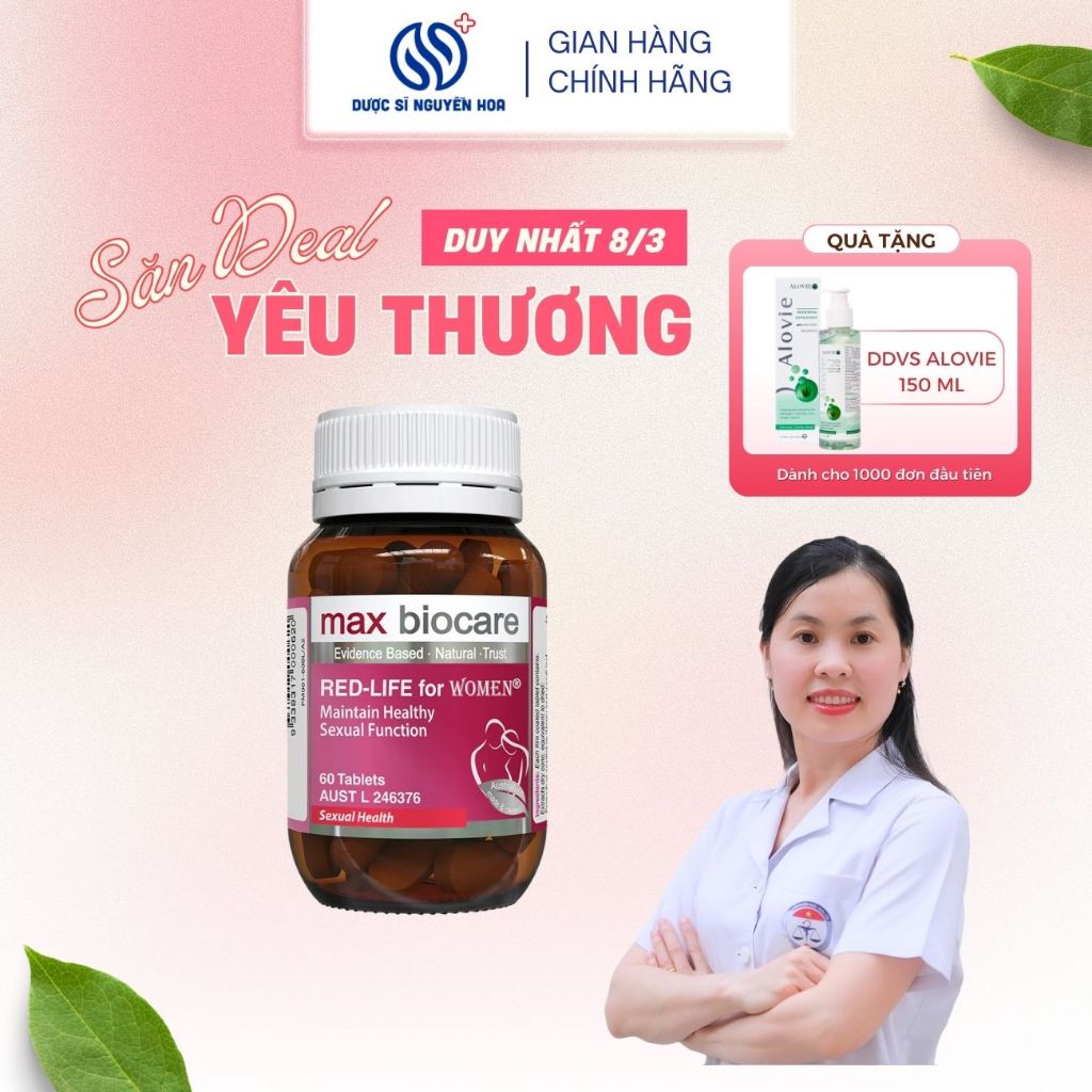 Genuine Australian MAX BIOCARE female hormone pills - Dr. Nguyen Hoa ...