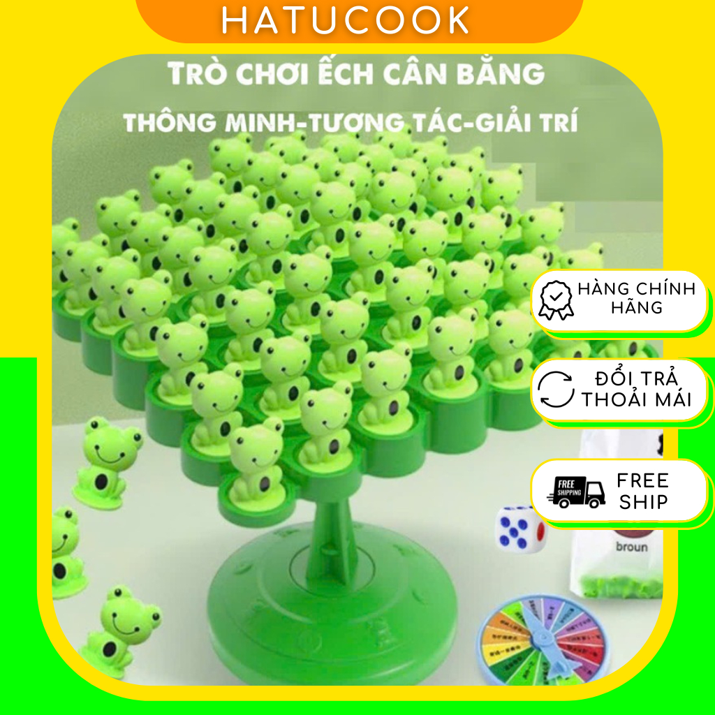 Ice scale frog puzzle toy, HATUCOOK balance tree toy develops ...