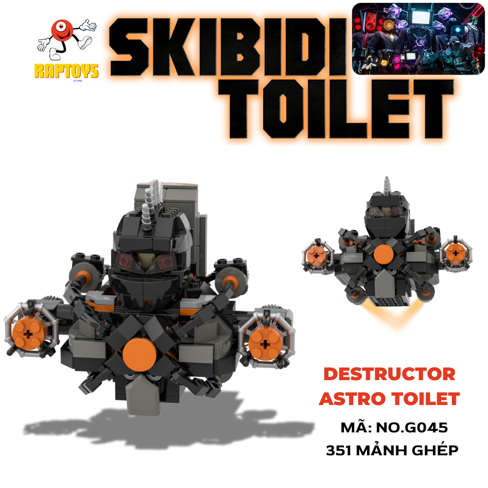 [Ho Chi Minh City] Skibidi TOILET, Skibidi Multiverse DESTRUCTOR ASTRO ...