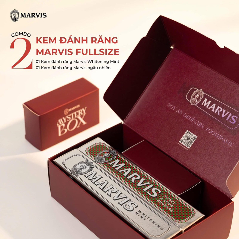 Set Mystery box of 2 tubes of Marvis Toothpaste | Shopee Singapore