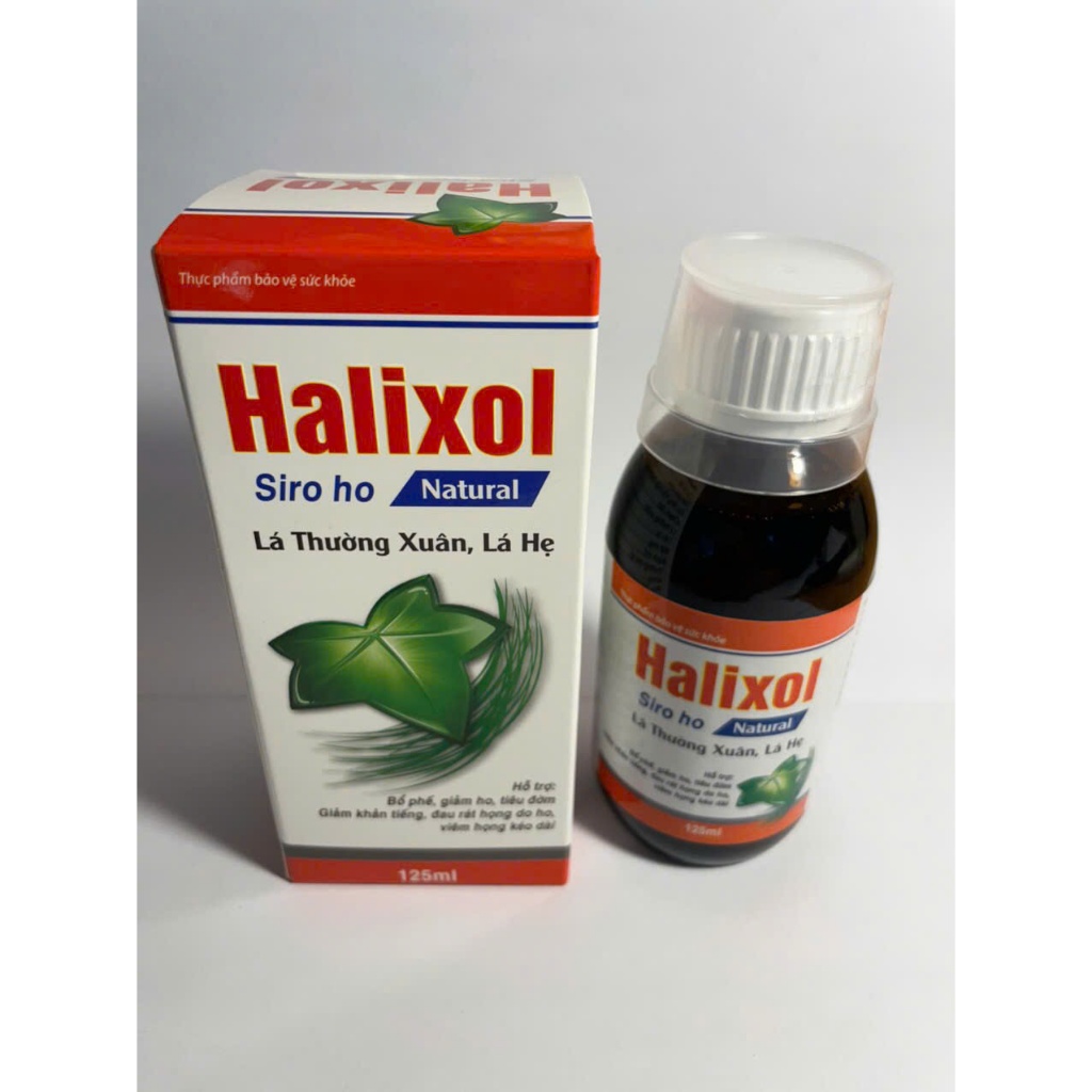 Natural Halixol cough syrup helps relieve cough and phlegm, relieve ...