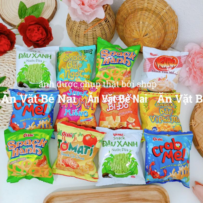 (COMBO 10 PACK) Oishi Bim Bim (MINI PACKAGE 6G) with all genuine ...