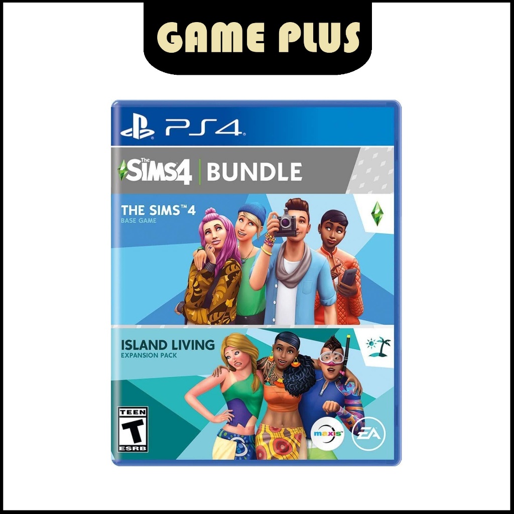 The Sims 4 Bundle Island Living Expansion Pack 2ND Game Disc for PS4 ...