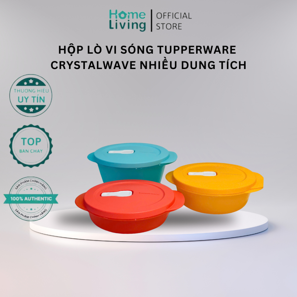 Food Container, Office Lunch Box, TUPPERWARE Crystalwave Microwave Box ...