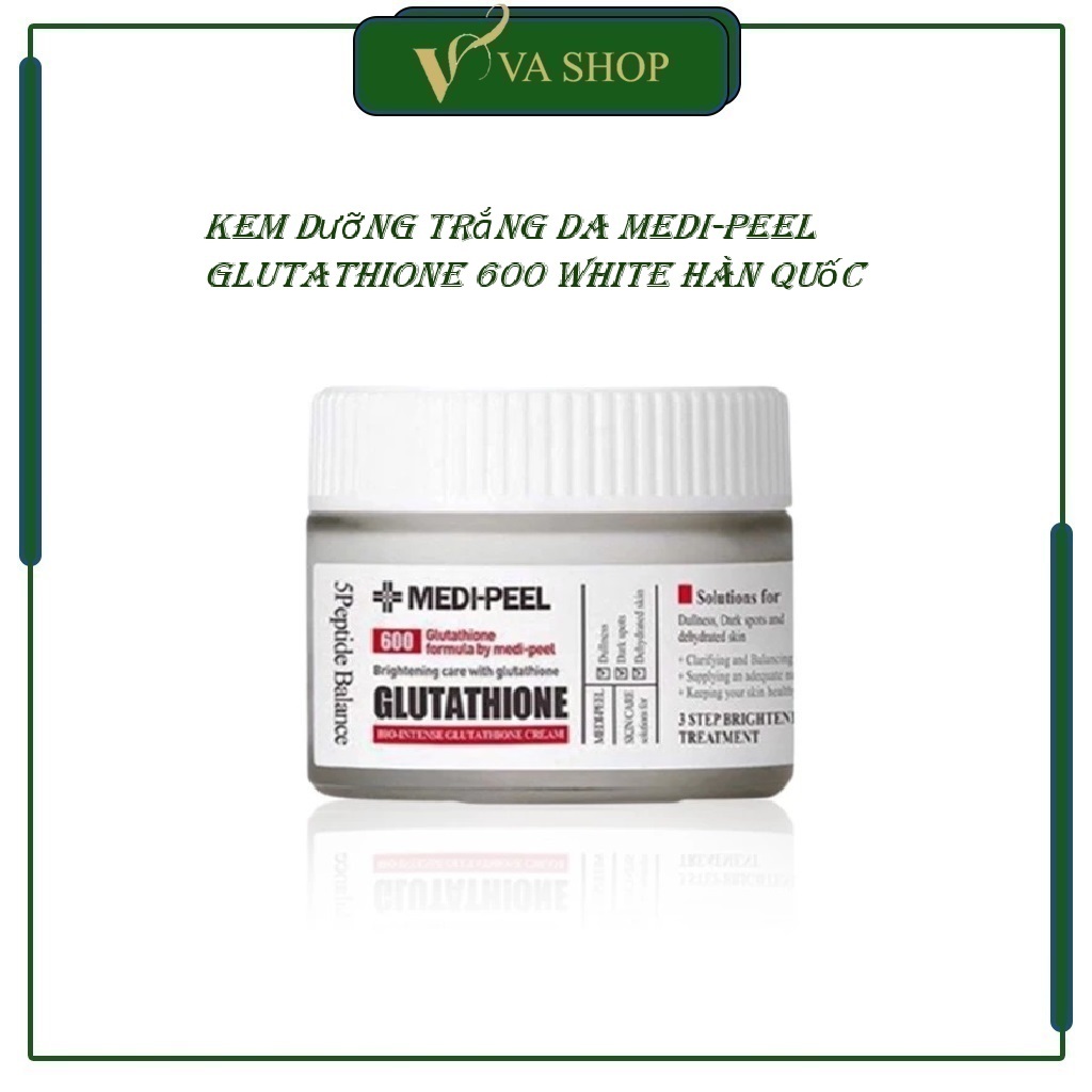 Korean MEDI-PEEL Glutathione 600 White skin whitening cream | Shopee ...