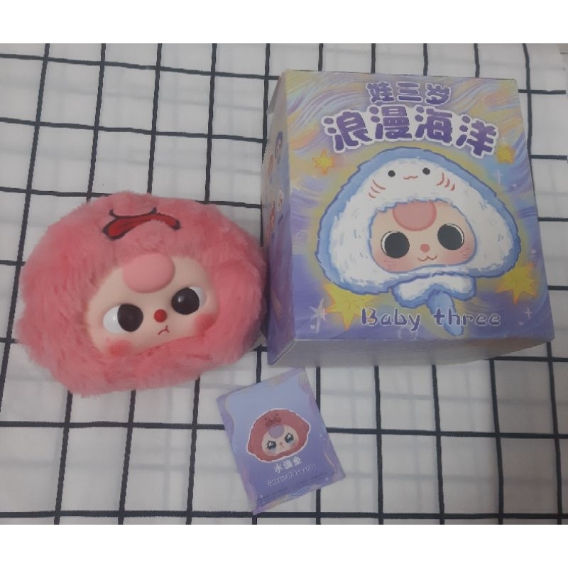 [UPDATED] Baby three Seafood Crossed water drop fish (with box and card ...