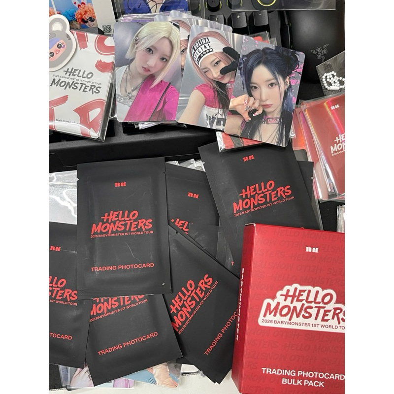 Hello MONSTERS TRADING PACK CARD BAEMON SEOUL 2025 | Shopee Singapore
