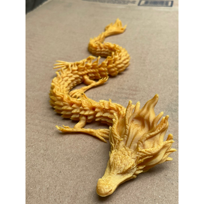 3D printed Ngao Nhuan Dragon toy model, 3D printed Natra model | Shopee ...