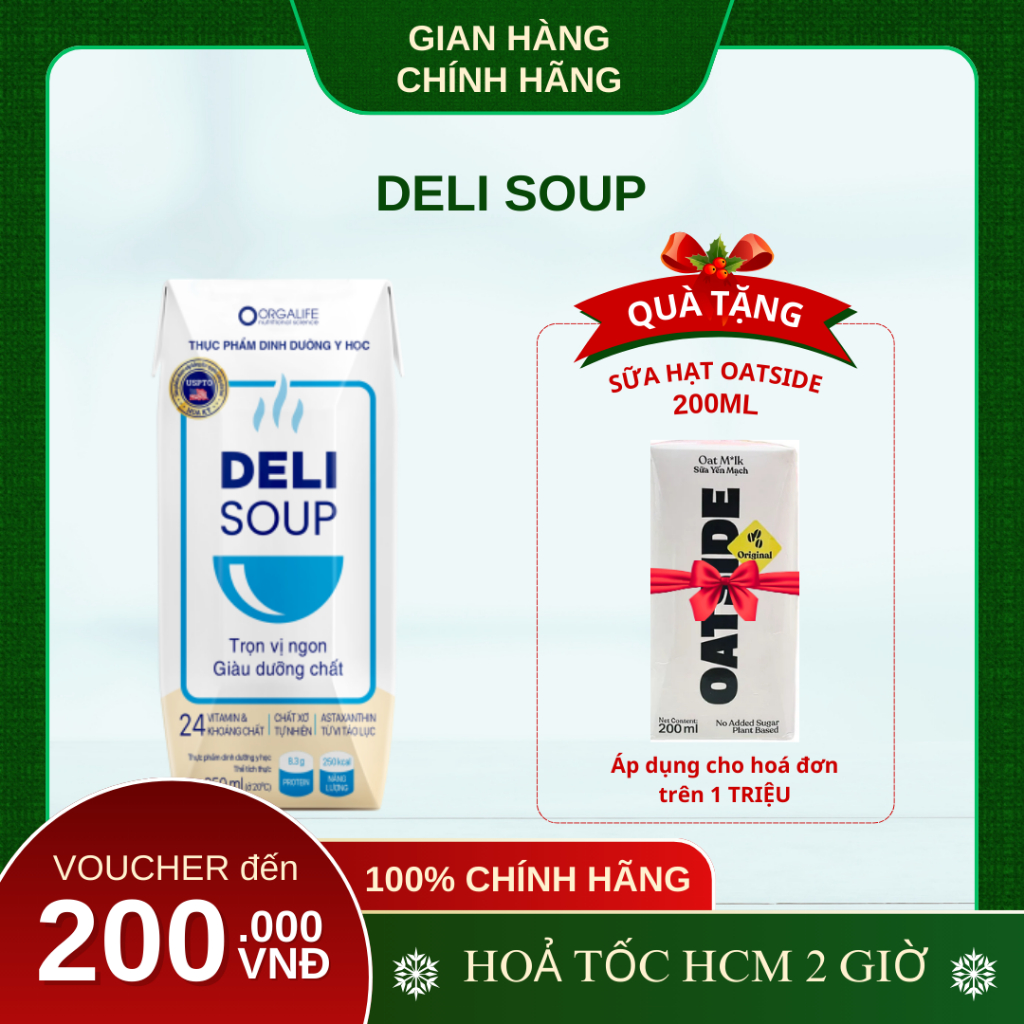 Deli Soup nutritional food (3 boxes x 250ml) - Nutritional support for ...