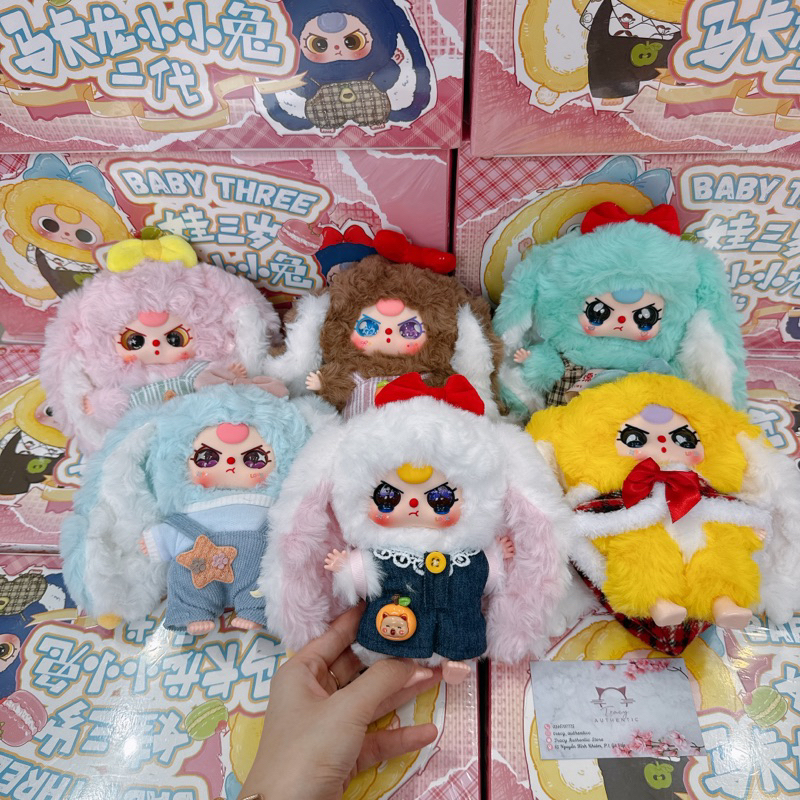 Original set BABY THREE MACARON V2 set of 6 sealed boxes BB3 | Shopee ...