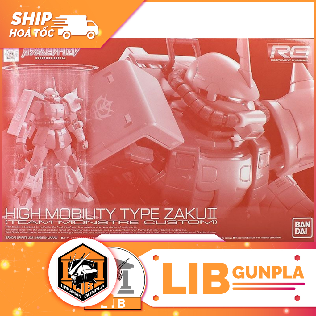 Bandai Gundam RG High Mobility Type Zaku 2 assembly model toy - Team ...