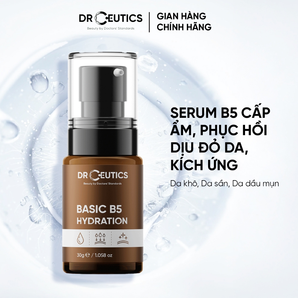 DrCeutics DrCeutics B5 Basic Hydration 5% Essence for Oily Acne Skin ...