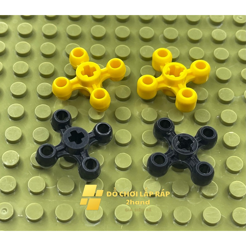 Assembled bricks - Combo of 8 technic crank bricks, pin shaft with 4 ...