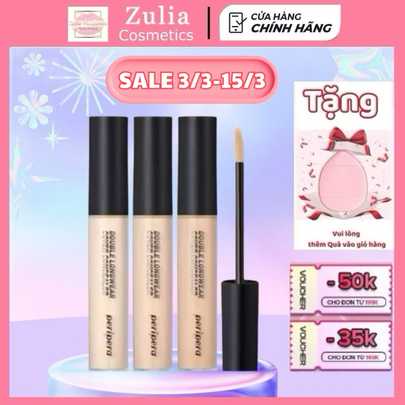 [Peripera] Peripera Double Longwear Cover Concealer (5.5g) | Shopee ...