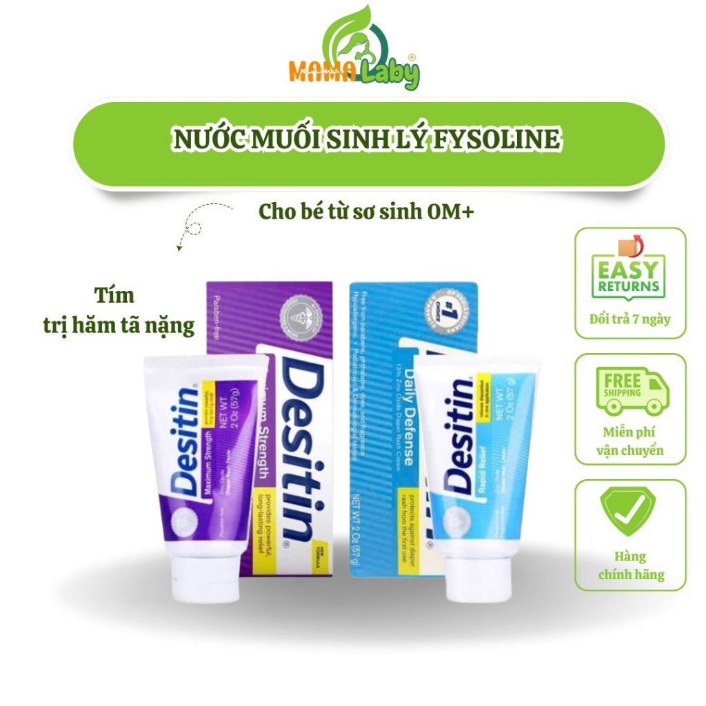 Blue Desitin baby diaper rash cream and purple Desitin diaper rash ...