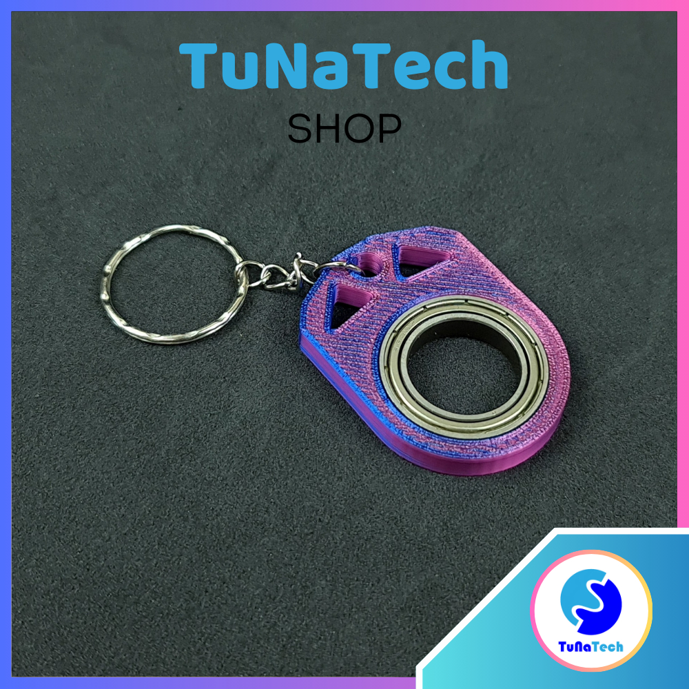 360 Degree Rotating Dwarf Keyrambit Keychain (T1) - 3D Printed Plastic ...