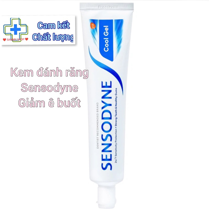 Sensodyne Cool Gel toothpaste is Cool, protects sensitive teeth every ...
