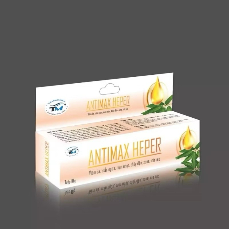 Antimax Heper Topical Cream 10g Helps Reduce Skin Rashes, Itching ...