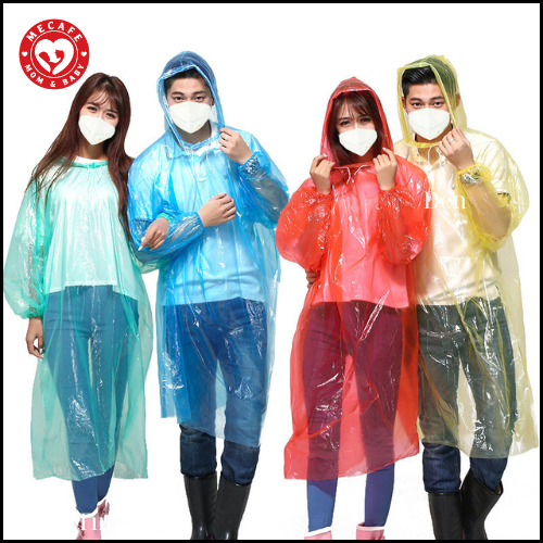 Vehicle raincoat, 1-person paper raincoat, disposable plastic raincoat ...