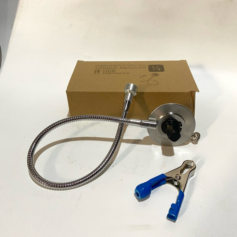 Alongtool 1/2 inch bolt tightening angle gauge, 360 degree bolt ...