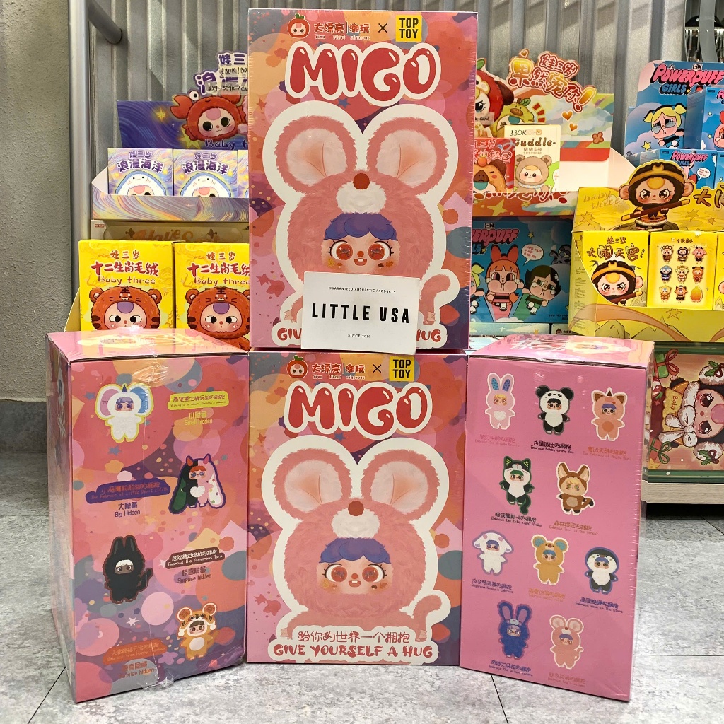 Baby THREE MIGO 400% BLINDBOX - 100% genuine product - NEW FULL BOX ...