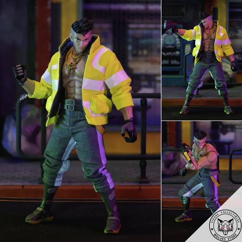 Jada Toys Genuine Figure: David (Cyberpunk) | Shopee Singapore