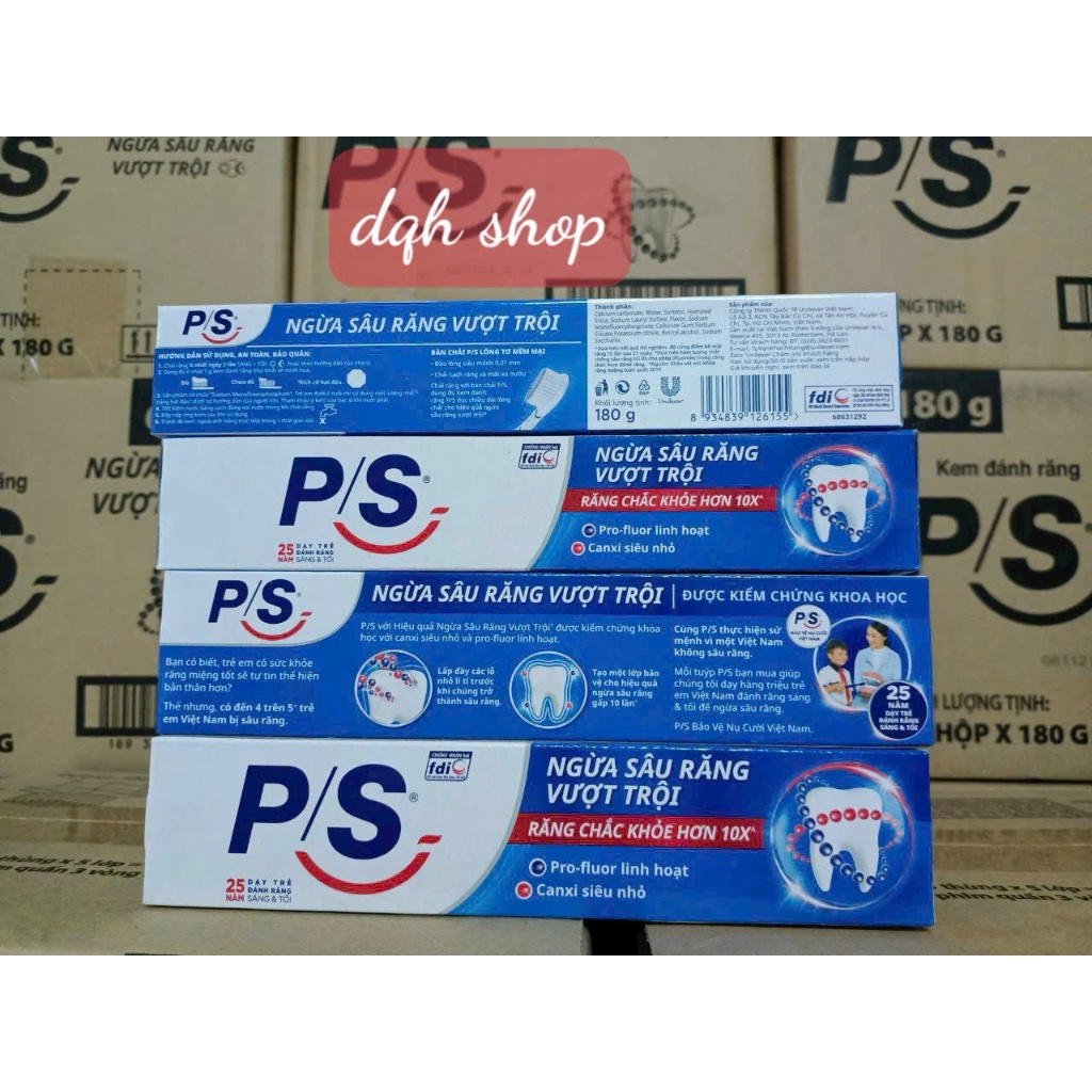 Ps outstanding tooth decay prevention 180g, P/S toothpaste 180g ...