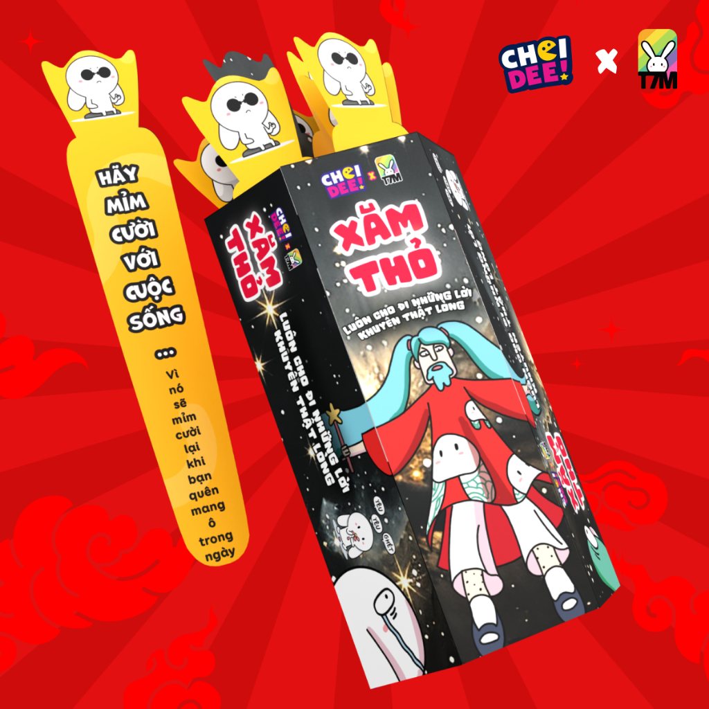 X Choidee Seven-Color Rabbit Version Lucky Hexagram Rabbit Tattoo Game ...