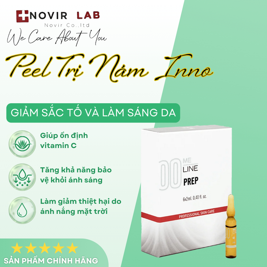 INNO skin whitening melasma treatment Peel (ME LINE 00 PREP) | Shopee ...