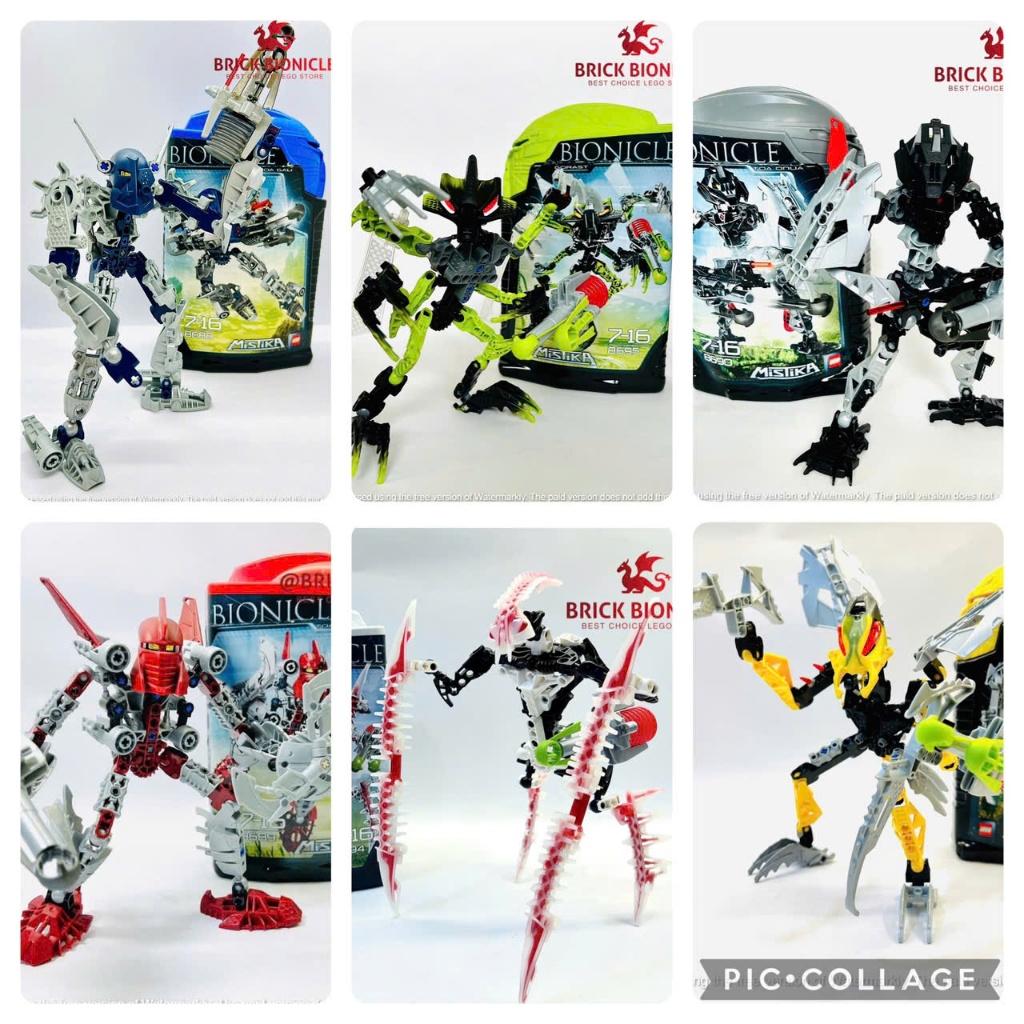 Lego BIONICLE - LEGO BIONICLE MISTIKA ASSEMBLY TOY - 8688 - 8689 - 8690 ...