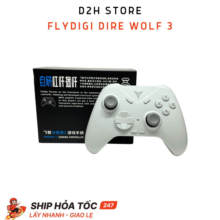 Genuine Flydigi Dire Wolf 3 1000Hz Gamepad - Supports PC/Laptop/Smart ...