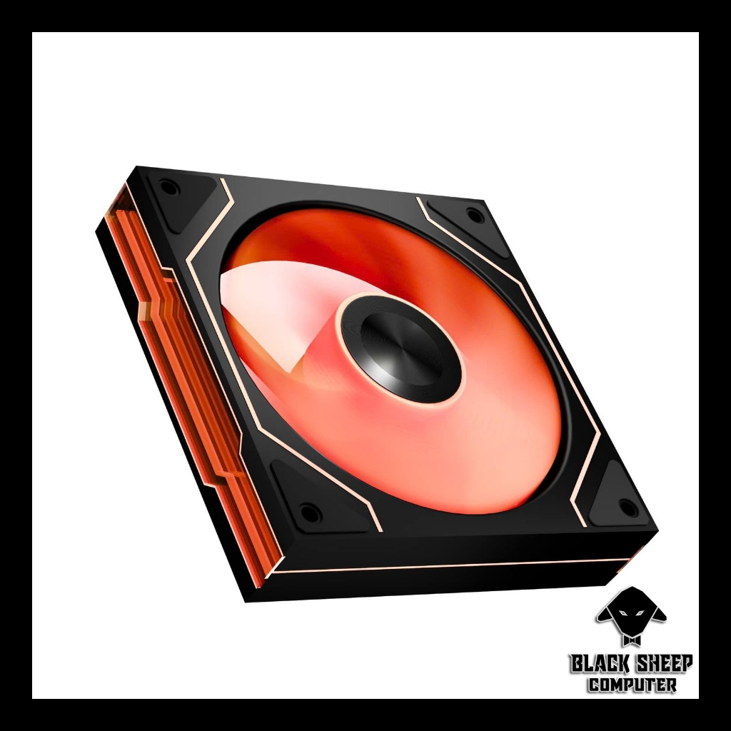 LEOPARD STARTRAIL BLACK Fan - SYNC MAIN 3Pin 5v With 4 Screws (No power ...