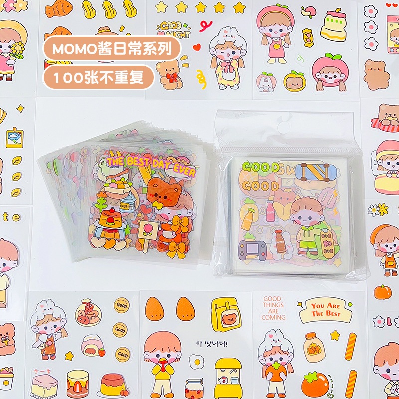 [GIVE 2d STICKER] Cute ANMILY-TRANSPARENT pen box with many pen ...