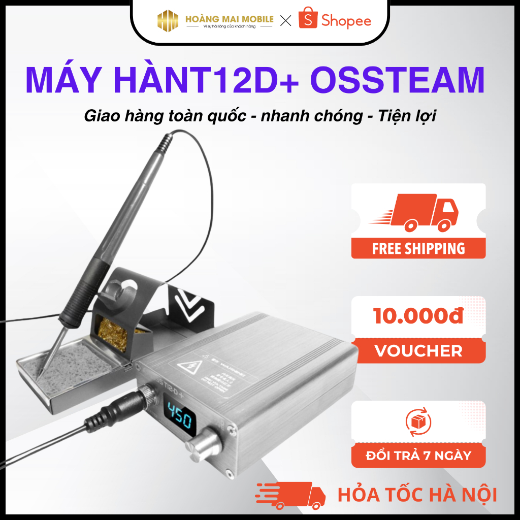 Welding Machine (Welding Station) T12D+ OSSTEAM, Fast Heat Increase ...