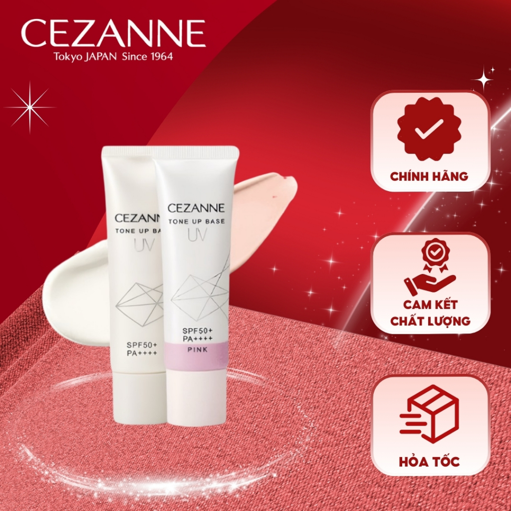 Cezanne UV Tone Up Base SPF 50 PA++++ 30g | Shopee Singapore