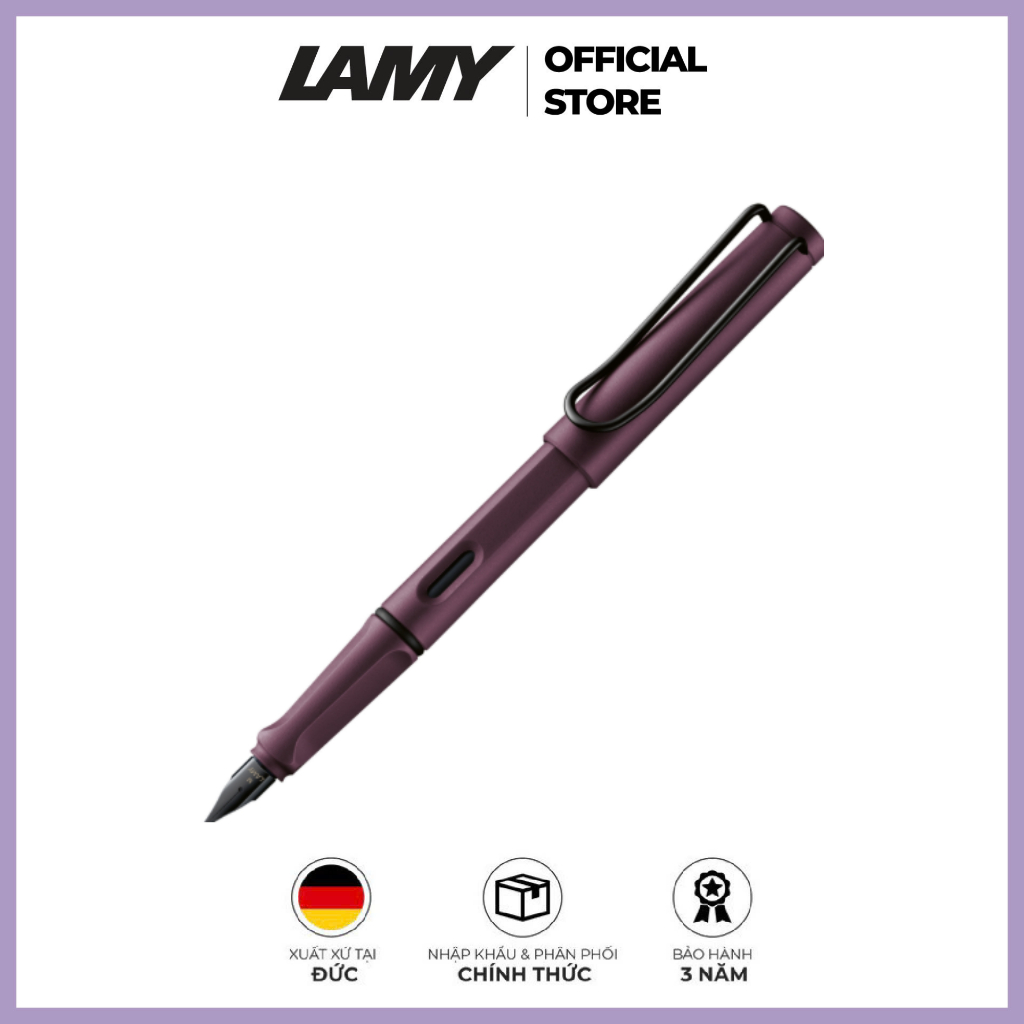 Lamy Safari premium fountain pen color 0E3 - Scarlet 2025 version ...