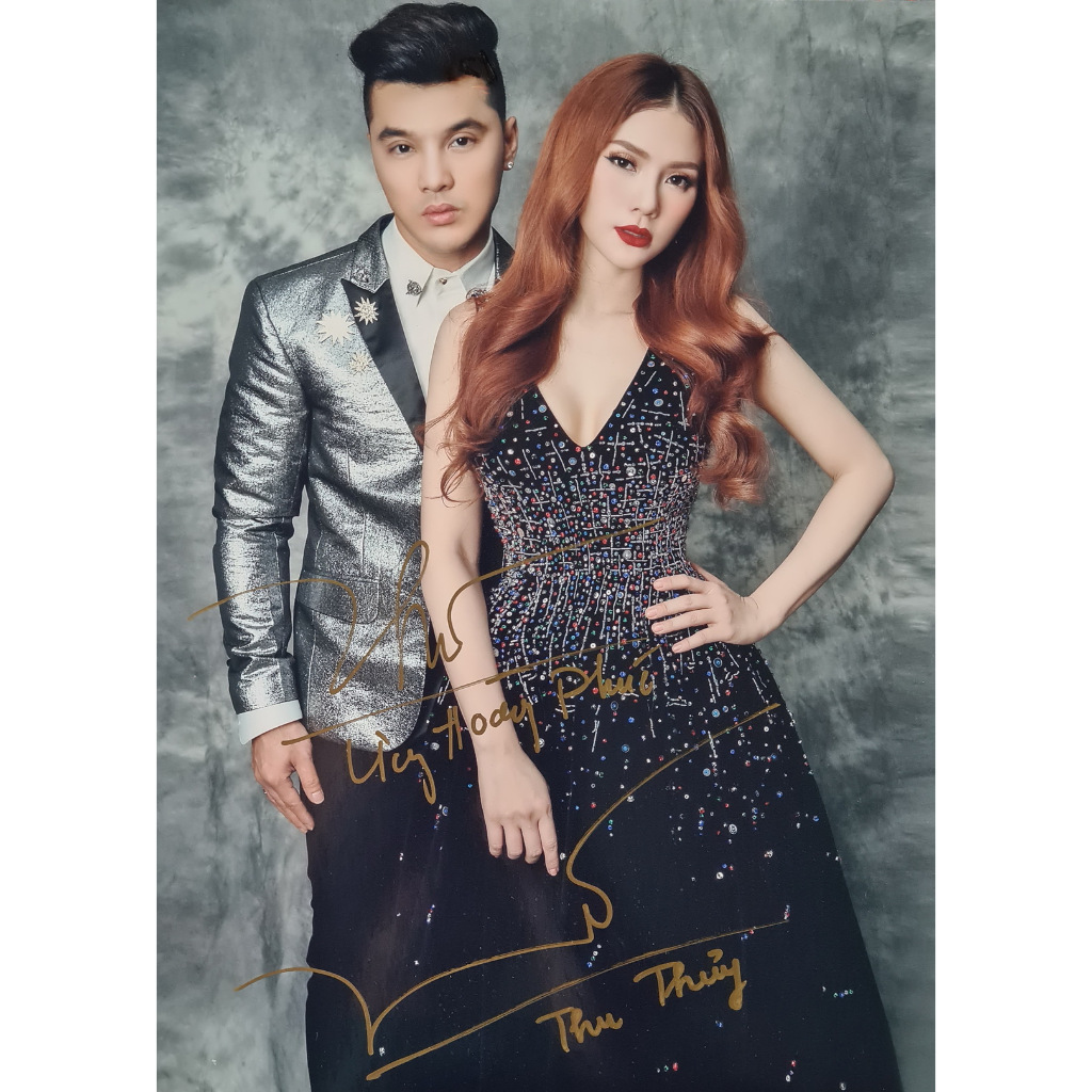 Handwritten signature of Ung Hoang Phuc and Thu Thuy (25x35cm) | Shopee ...