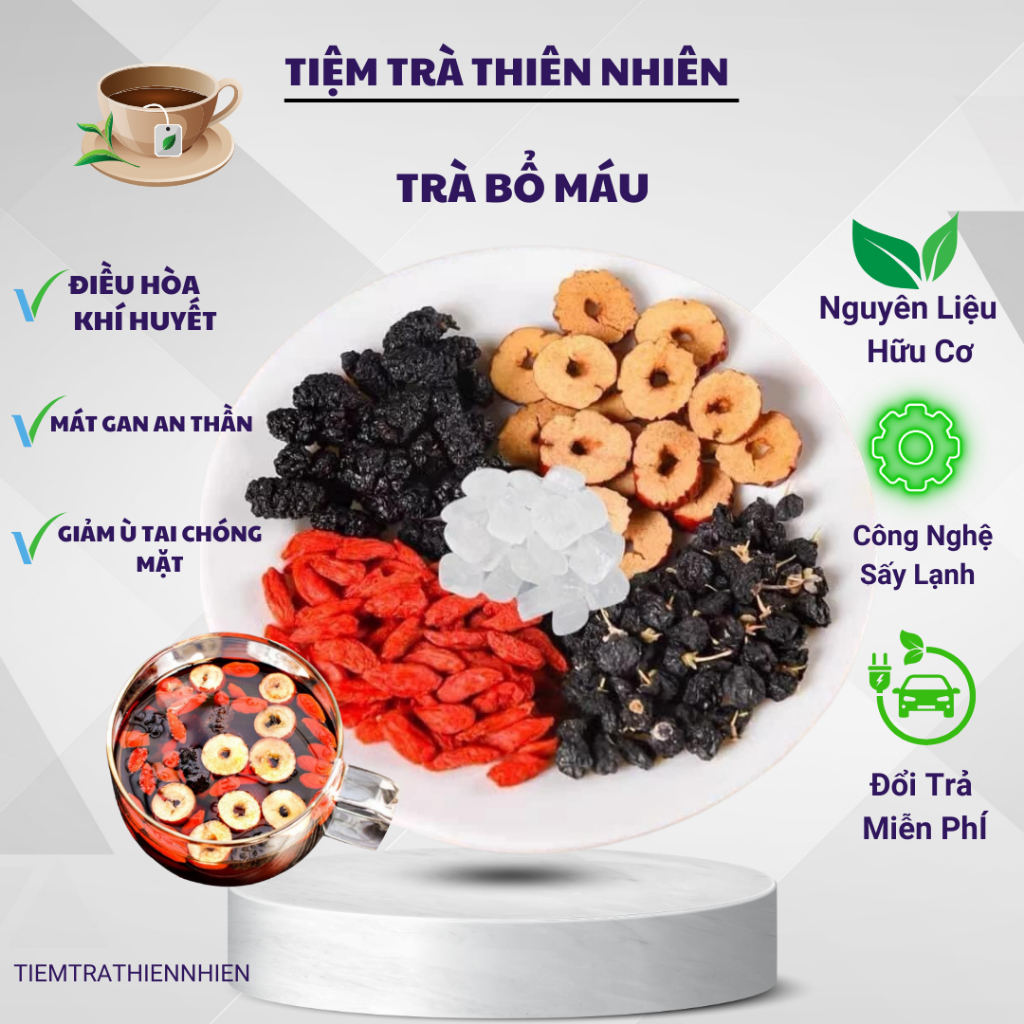 Blood Nourishing Tea, Blood Nourishing Tea, Cools the Liver, Reduces ...