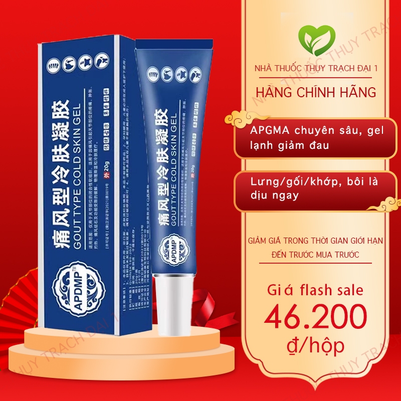 APGAR Cold Gel helps relieve pain caused by gout, knee pain, bone and ...