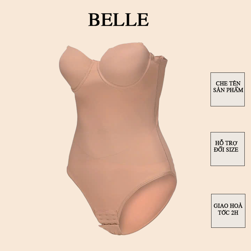 Bodysuit Shaping Detachable Strapless Slim Waist Shaping TT003 | Shopee ...